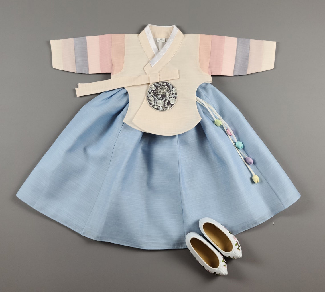 Baby Girl Hanbok Dress Kid Junior Hanbok Korea Traditional | Etsy