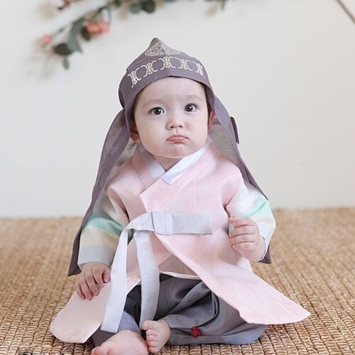 100th Birth Hanbok Baikil Celebration Party Baby Boy Korea - Etsy