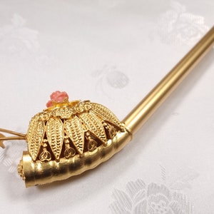 Women Korean Traditional Hair Pin Binyeo Stick Accessory Female Hanbok ...