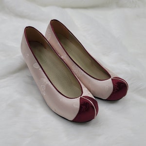 Women Hanbok Shoes Socks Package Korea Traditional Hanbok Dress 3cm ...
