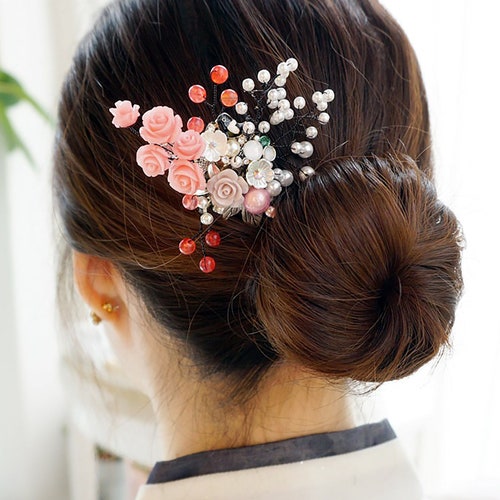 Hanbok Hair Accessory Woman Ornament Wedding Celebrations - Etsy