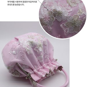 Hanbok Dress Clutch Bag Purse Woman Hanbok Fabric Bag Party - Etsy