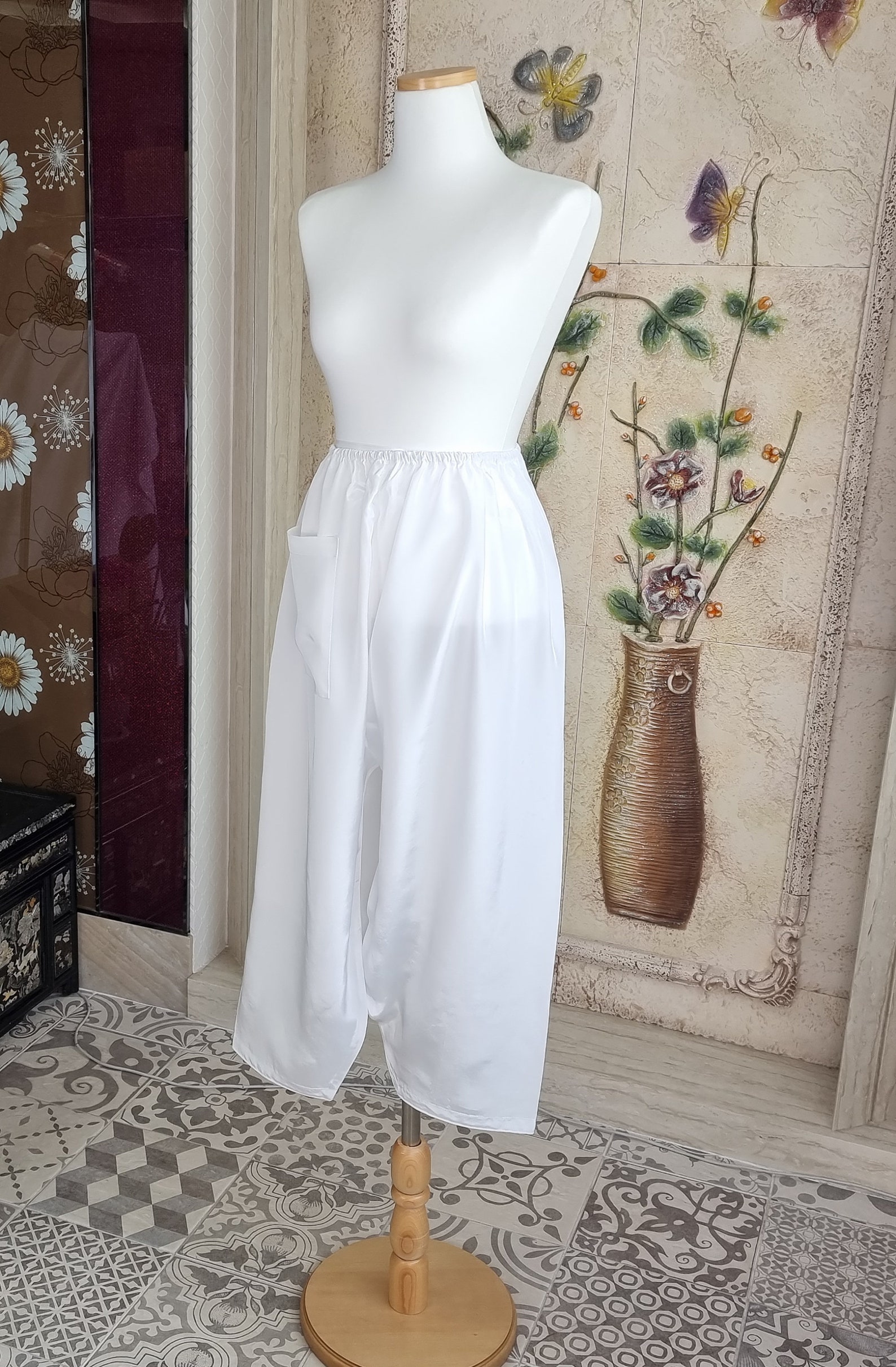 Hanbok Inner Pants 속바지 White Traditional Inner Wear Free Size | Etsy