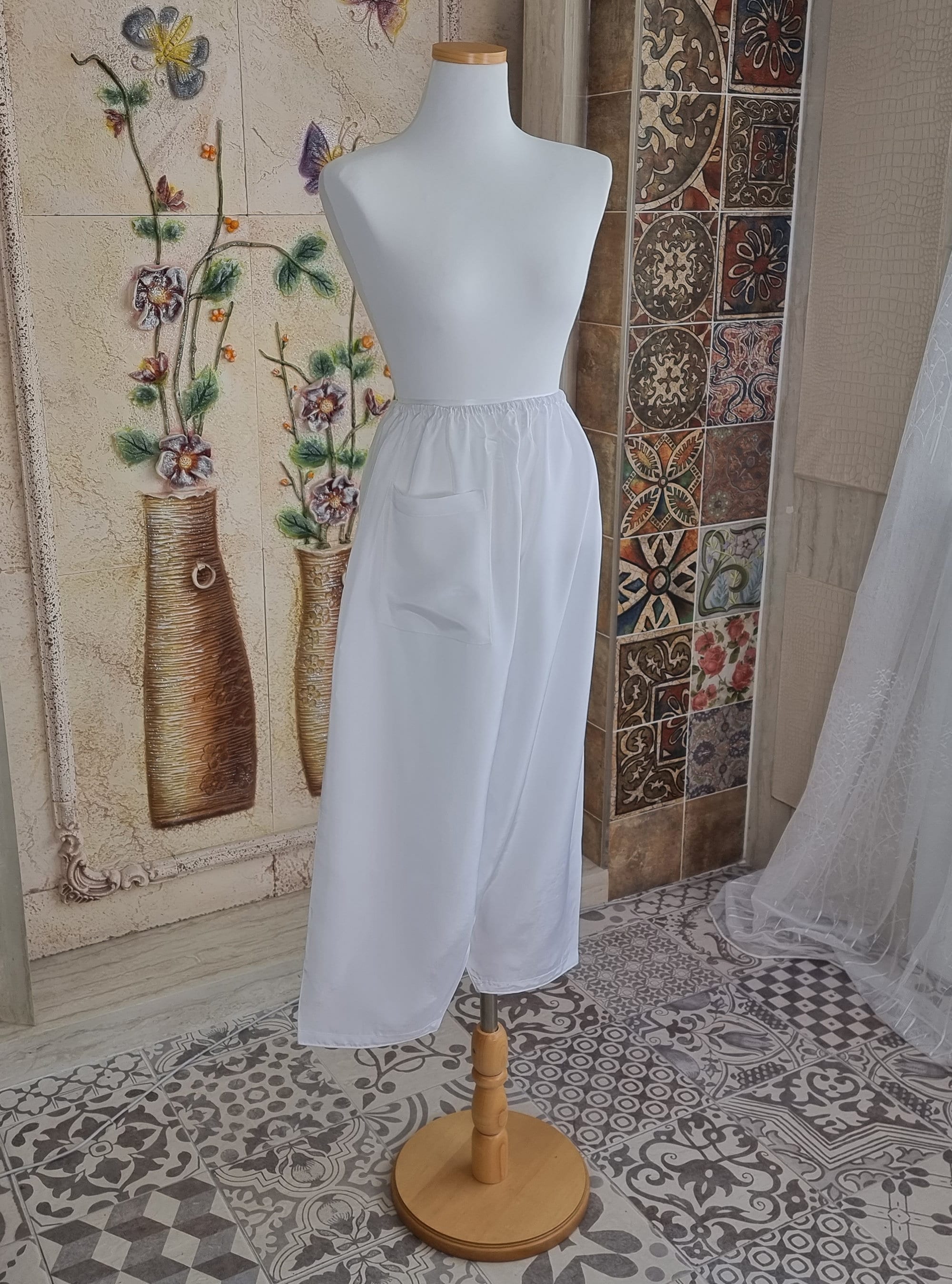 Hanbok Inner Pants 속바지 White Traditional Inner Wear Free Size | Etsy