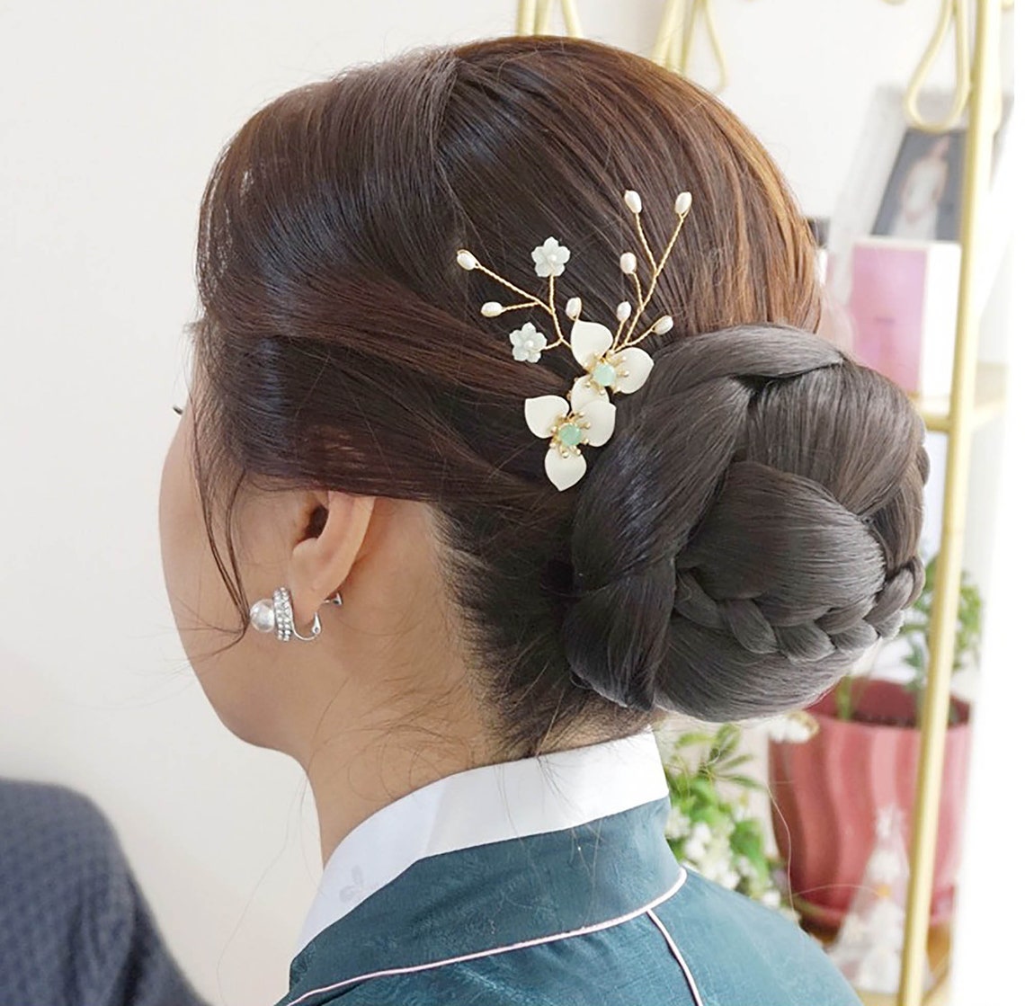 Hanbok Hair Accessory Woman Ornament Wedding Celebrations - Etsy