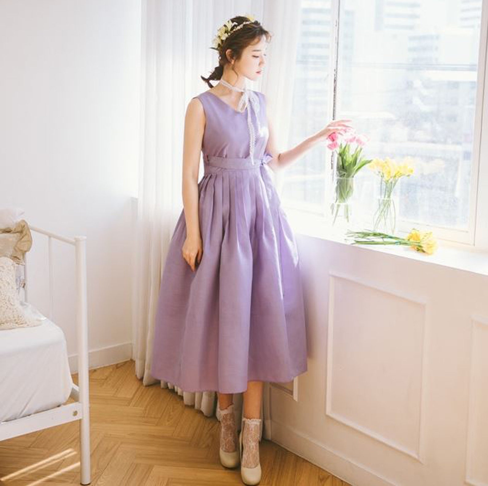 Modern Hanbok Dress for Woman Clothing Korea Modernized Fusion - Etsy