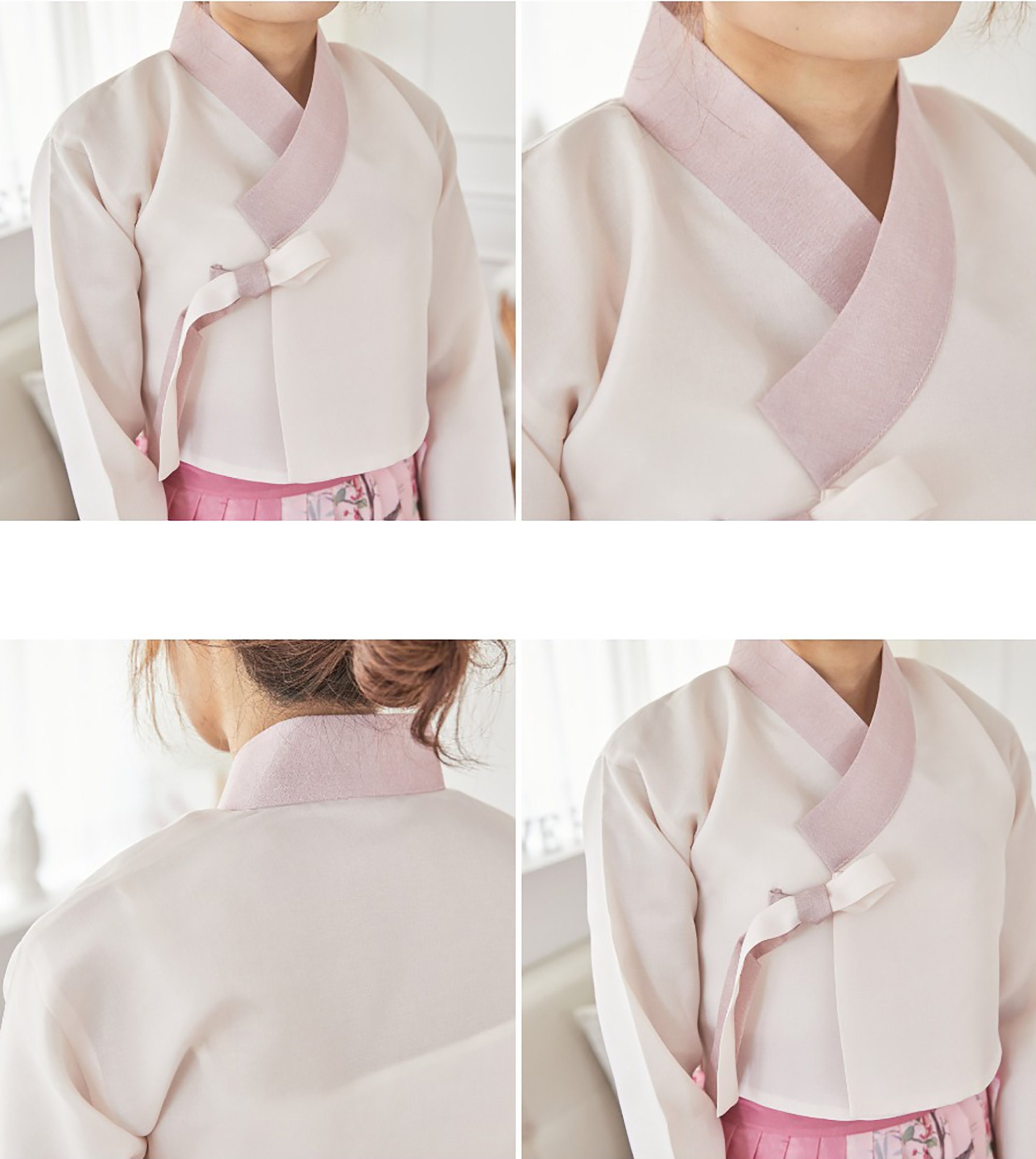 Hanbok Woman Jeogori Jacket Long Sleeve Korea Modern Daily - Etsy