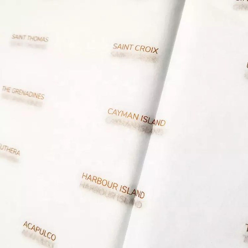 100-1000 Custom Tissue Paper Personalized Tissue Paper With - Etsy
