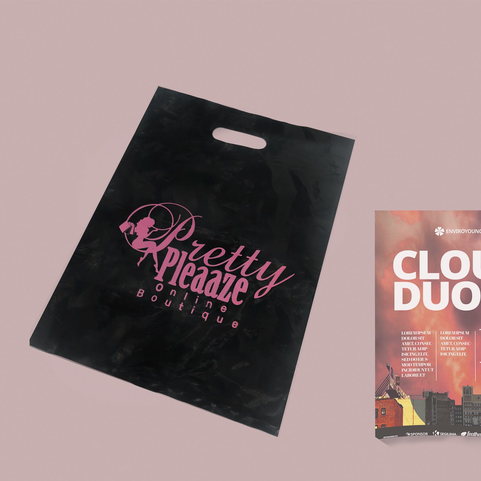 50-1000pcs Custom Shopping Bags With Logo for Boutique Custom - Etsy