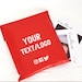 50-1000pcs Red Custom Poly Mailers Adhesive Self Sealing Shipping Bags ...