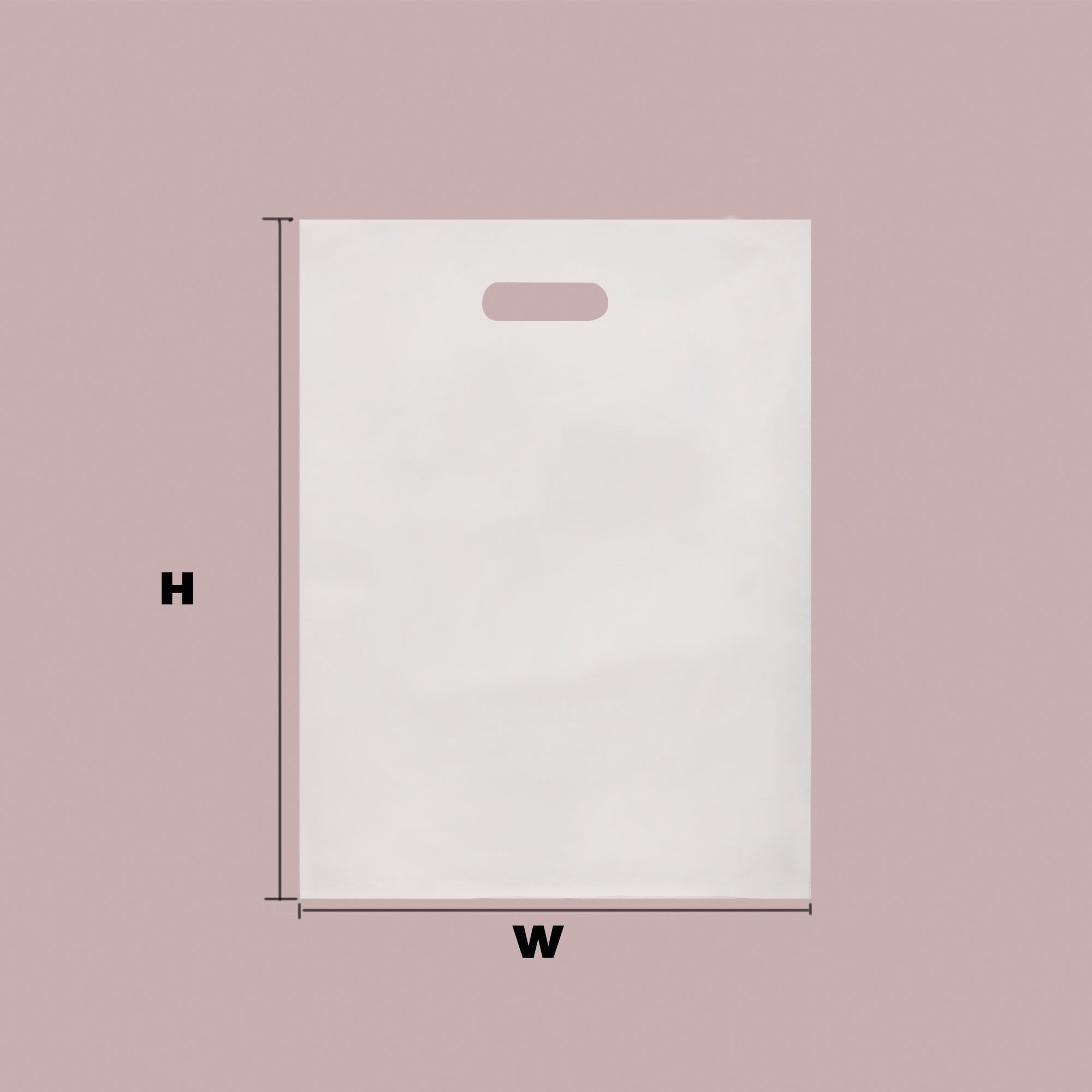 50-1000pcs Custom Clear Shopping Bags With Logo for Boutique Custom ...