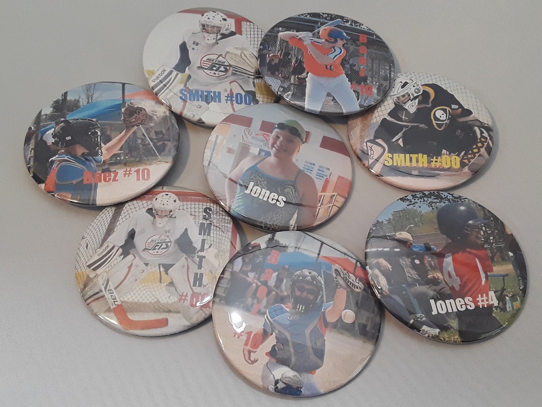 Custom Team Buttons - Etsy