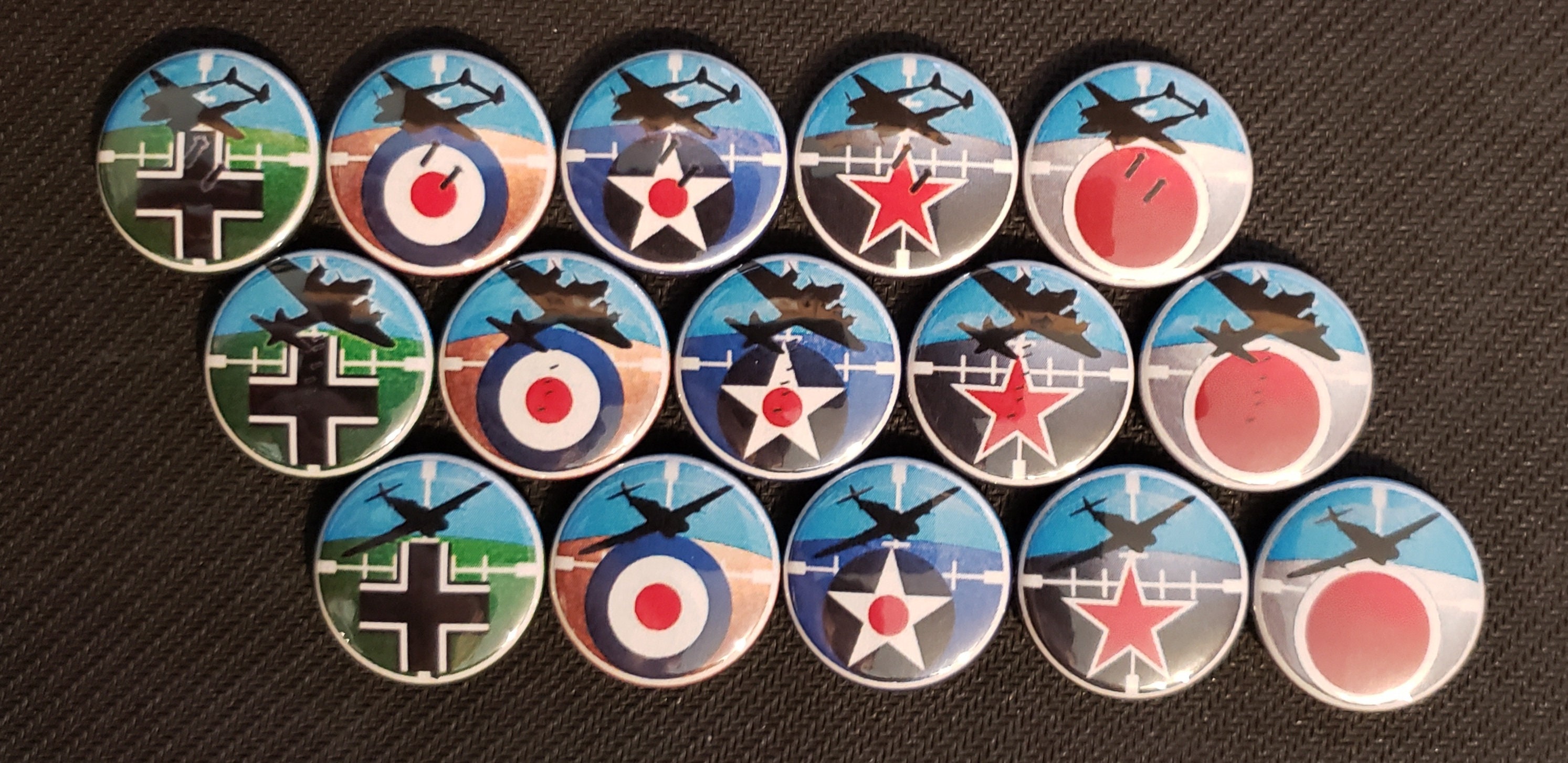 The New Flight Plan Set of Tokens Compatible With Memoir 44 by - Etsy