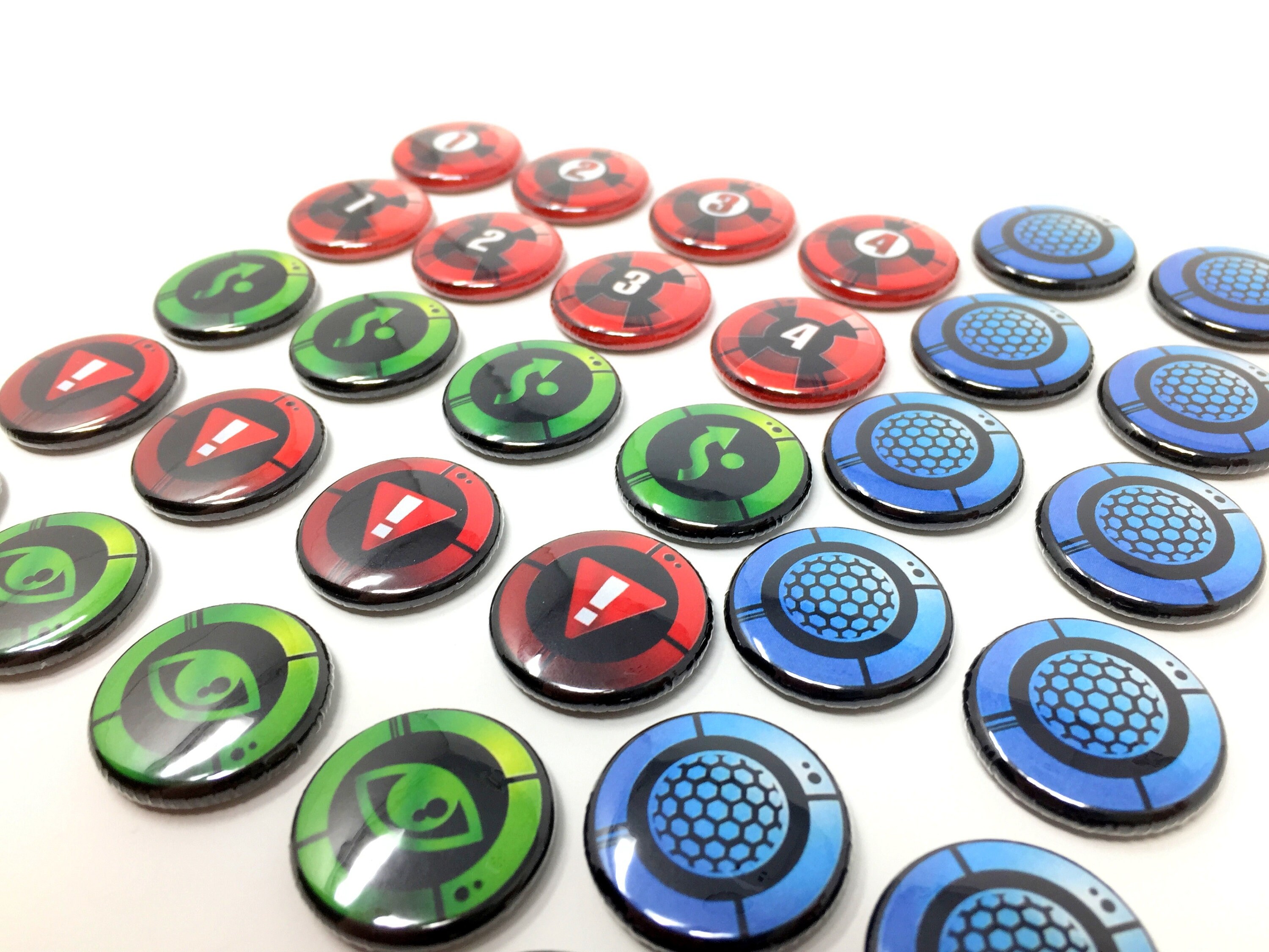 The "new" STANDARD V3 Style of X-wing Tokens Compatible With Star Wars ...