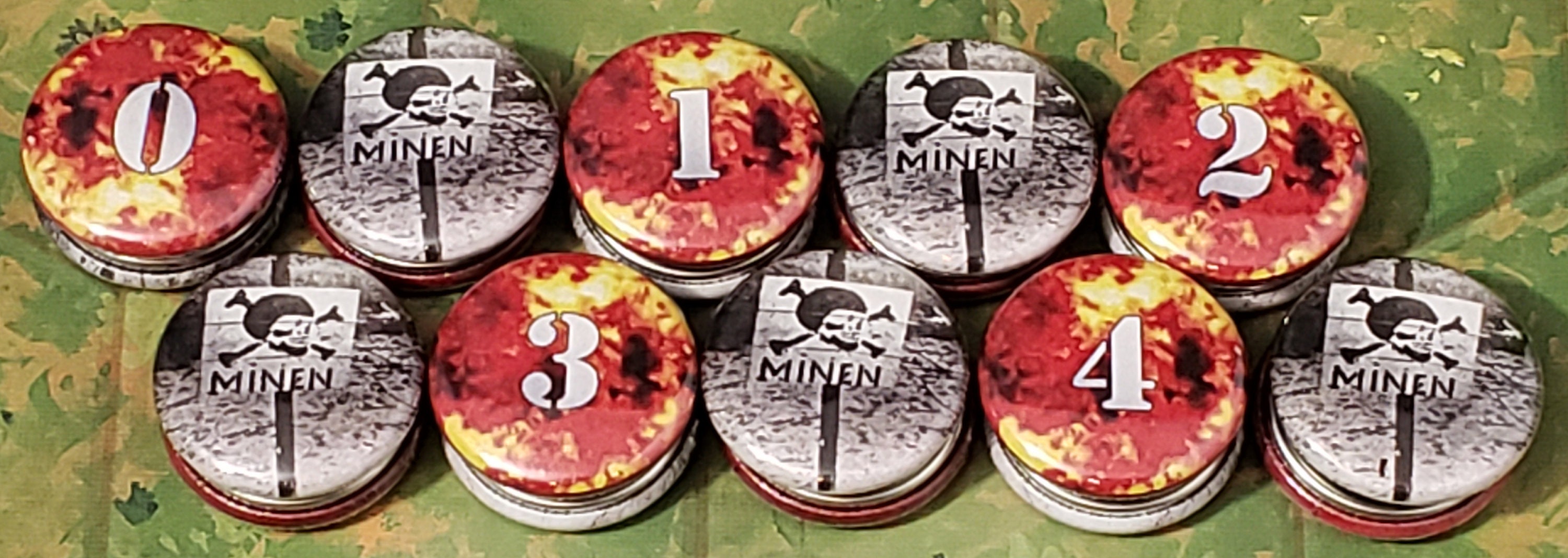 The TERRAIN Set of Tokens Compatible With Memoir 44 by Days of - Etsy