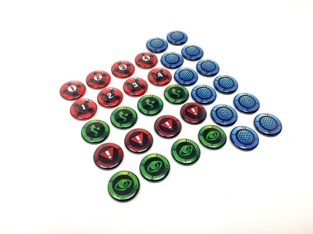 The "new" STANDARD V3 Style of X-wing Tokens Compatible With Star Wars ...
