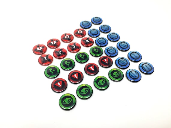 The new STANDARD V3 Style of X-wing Tokens - Etsy