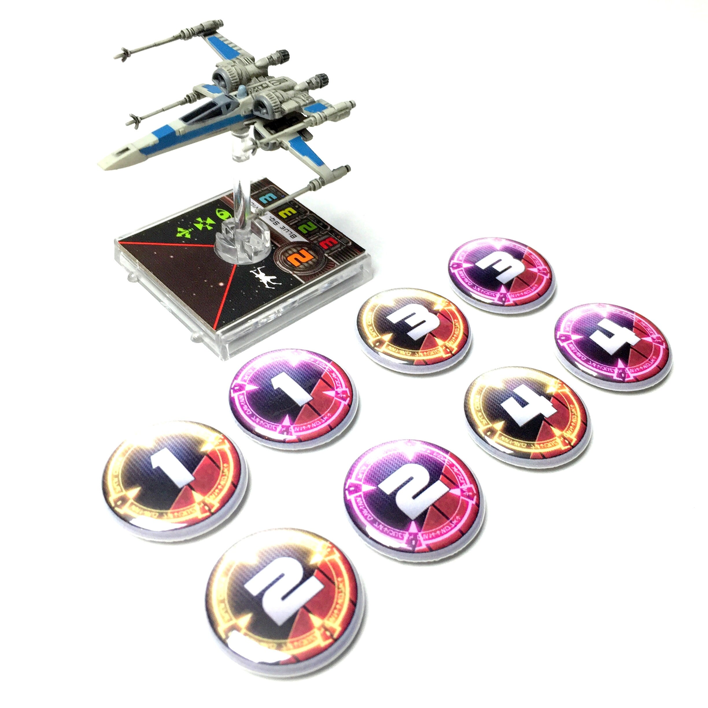 The MASS V2 Style of X-wing Tokens Compatible With Star Wars 2.0 ...
