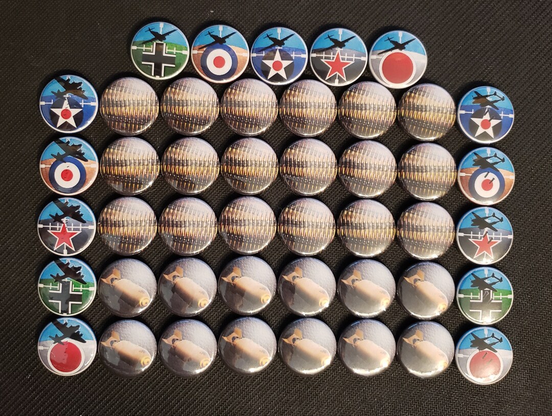 The New Flight Plan Set of Tokens Compatible With Memoir 44 by Days of ...