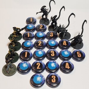 The Aliens Style of Game Tokens Compatible With the Aliens Another ...