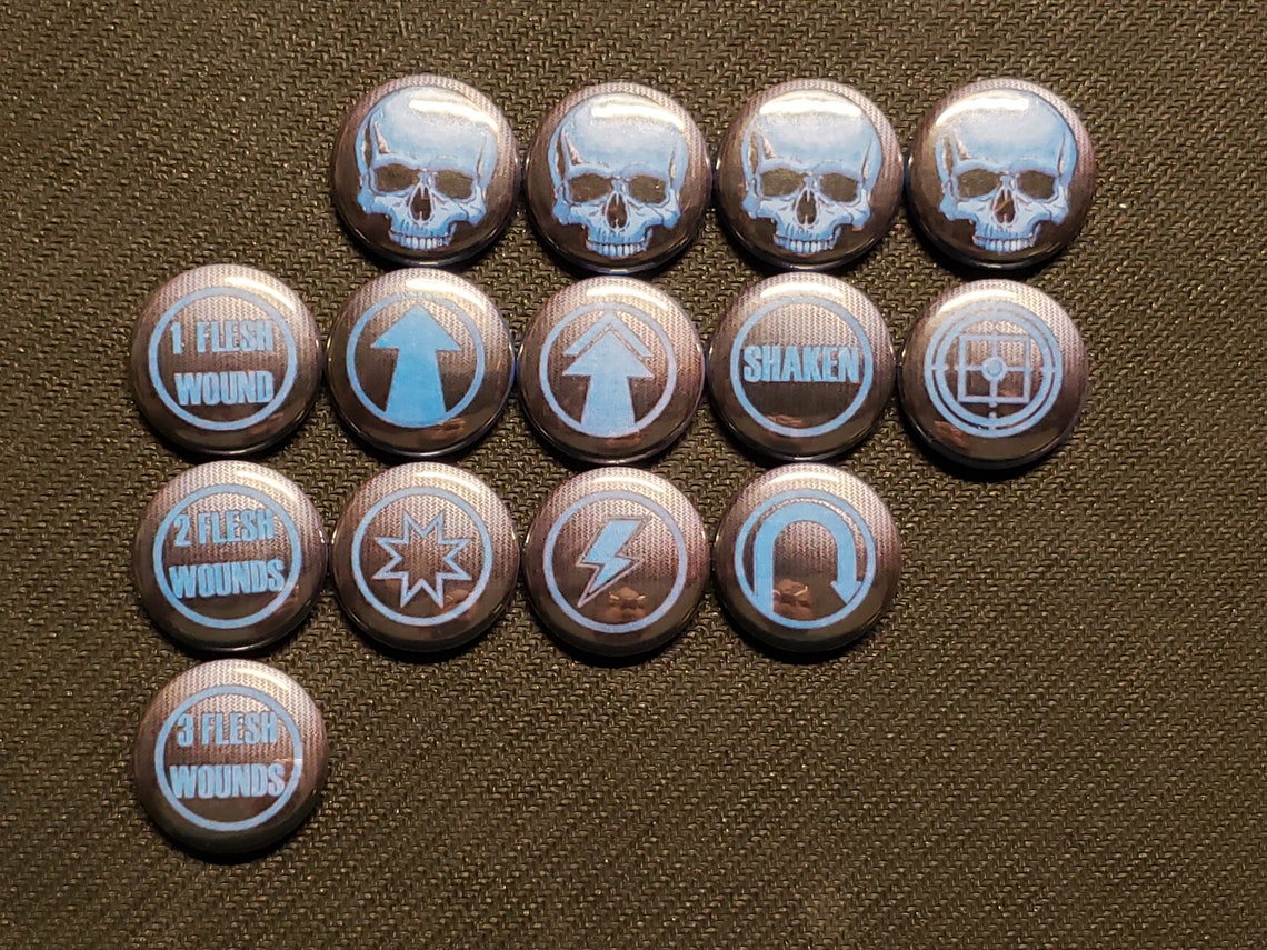 The SPACE MARINE BLUE Style of Kill Team Tokens Compatible - Etsy UK
