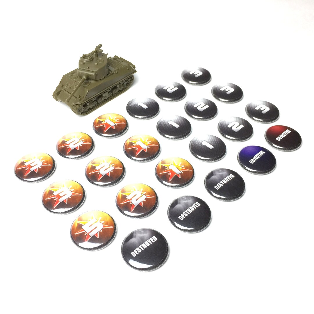 The STANDARD Style of Tokens Compatible With the WORLD of TANKS ...