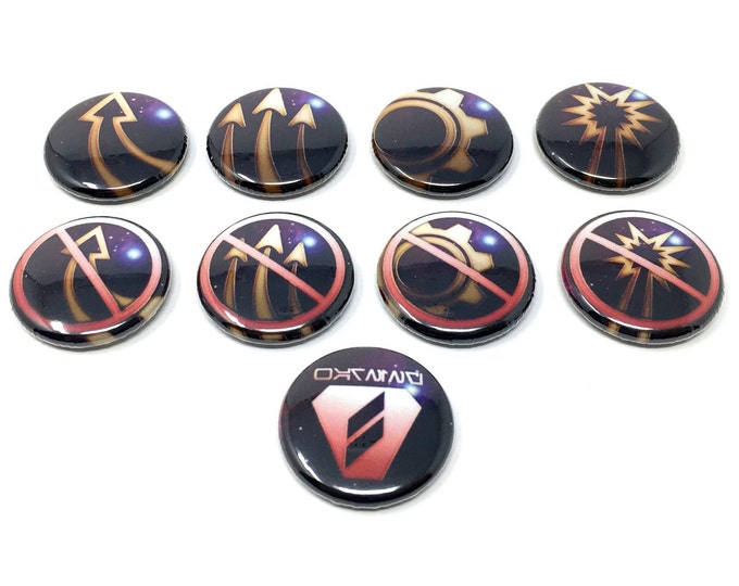Acrylic Insert Tokens ONLY for Speed 2 and 4 Maneuver Tools for SW ...
