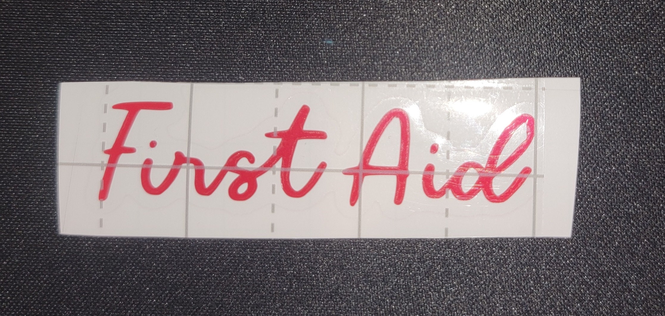 First Aid Decal - Etsy