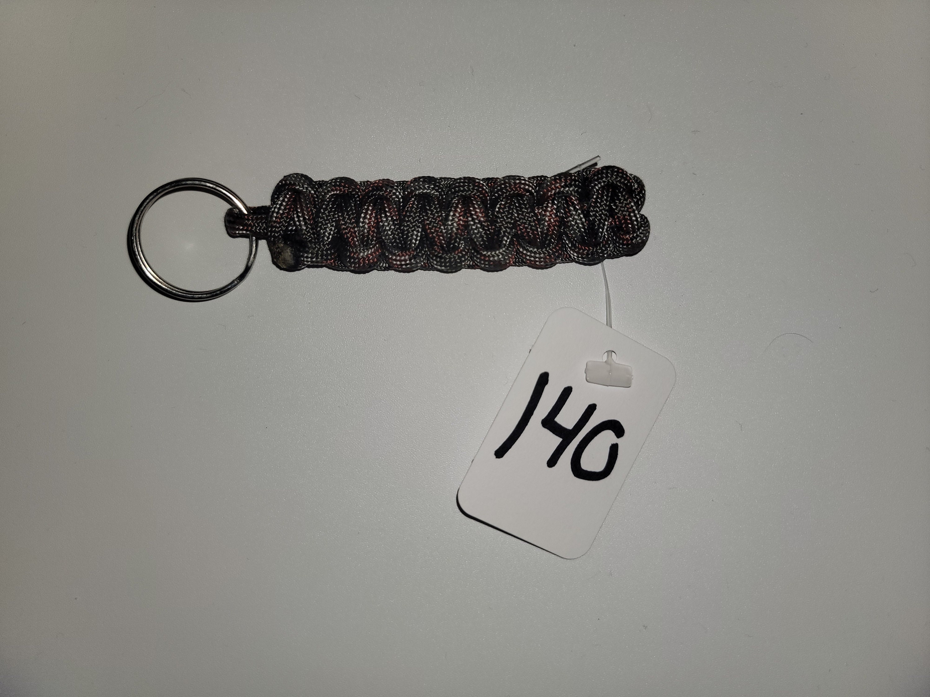 550 Paracord Keychain Cobra Braid Various Colors - Etsy