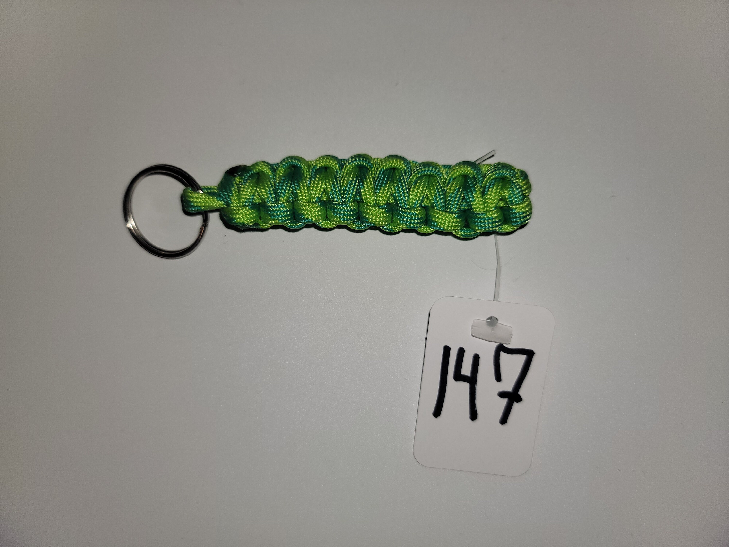 550 Paracord Keychain Cobra Braid Various Colors - Etsy