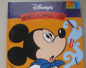 Alphabet Soup Book - Etsy