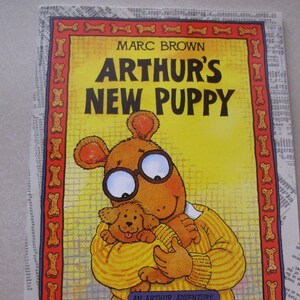 Arthur's New Puppy by Marc Brown, Paperback 1993 - Etsy