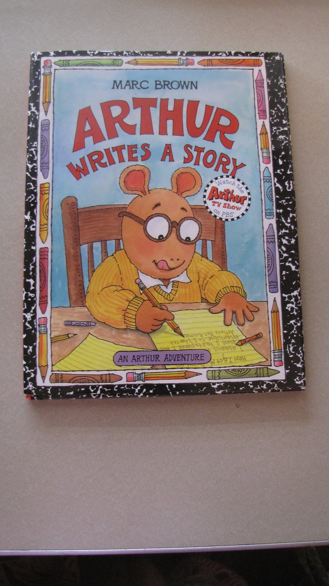 Arthur Writes a Story by Marc Brown, Hardcover W/ Dustcover 1996 First ...