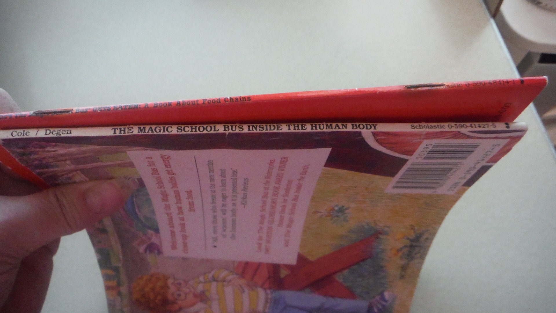 The Magic School Bus Inside The Human Body Book