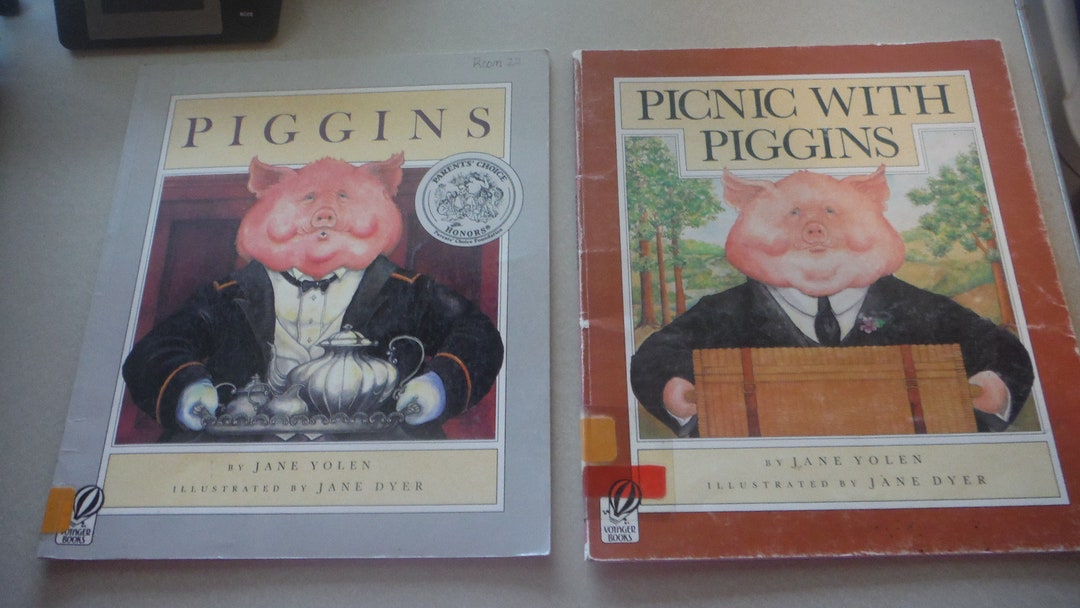 Piggins and Picnic With Piggins, by Jane Yolen, 1988 Paperback Books - Etsy