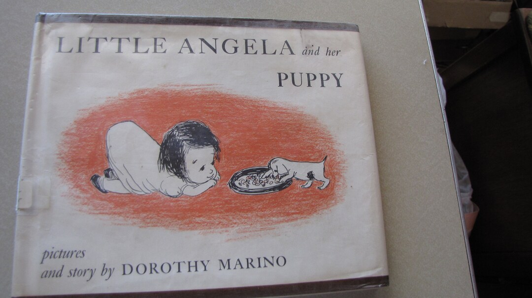 Little Angela and Her Puppy by Dorothy Marino, Ex-library Hardcover W ...