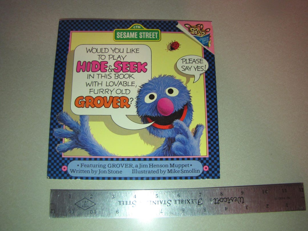 Sesame Street, Would You Like to Play Hide & Seek in This Book With ...