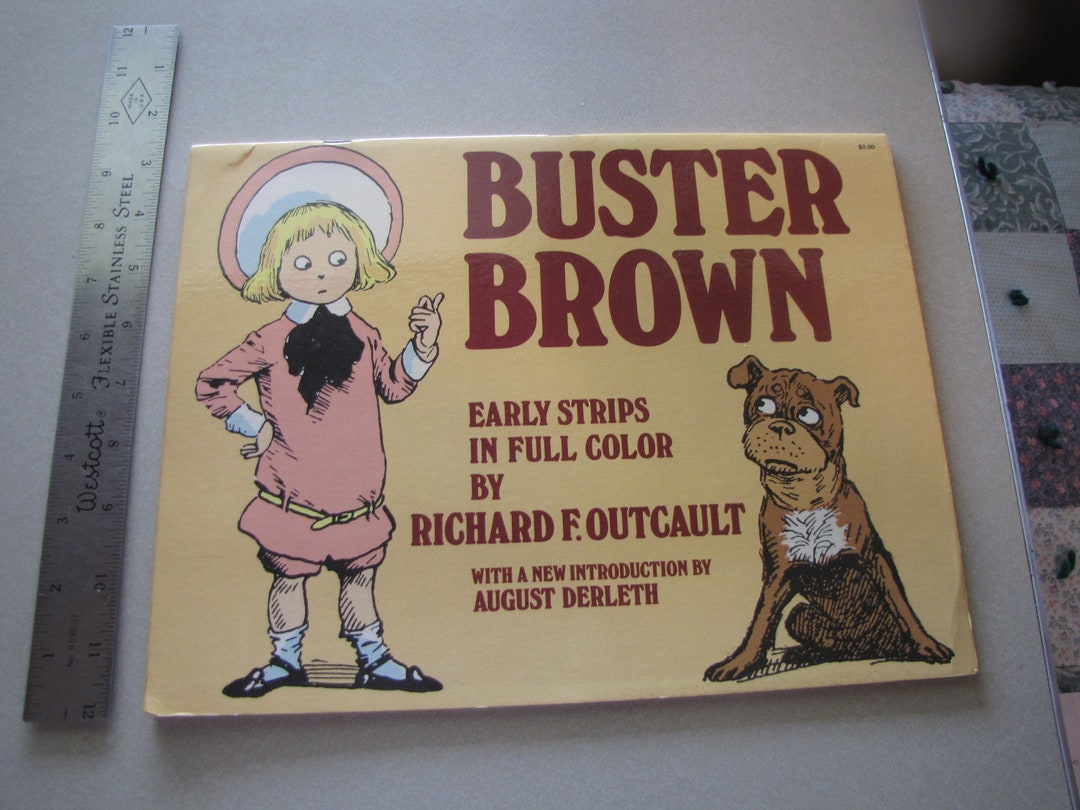 Vintage Buster Brown 1974, Early Strips in Full Color Comic Book - Etsy
