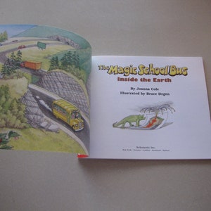 The Magic School Bus Inside the Earth by Joanna Cole & Bruce Degen ...