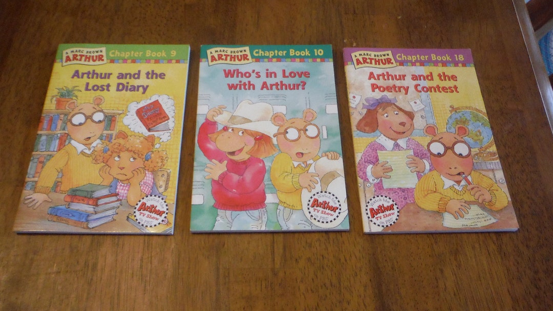 3-A Marc Brown Arthur Chapter Books, Who's in Love With Arthur?, Arthur ...