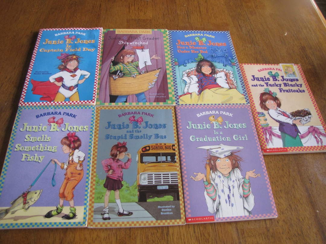 7-junie B. Jones Books by Barbara Park, Paperbacks 1990's-2000's - Etsy