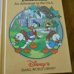 3-disney's Small World Library Books, Painting the Town, the Castle ...