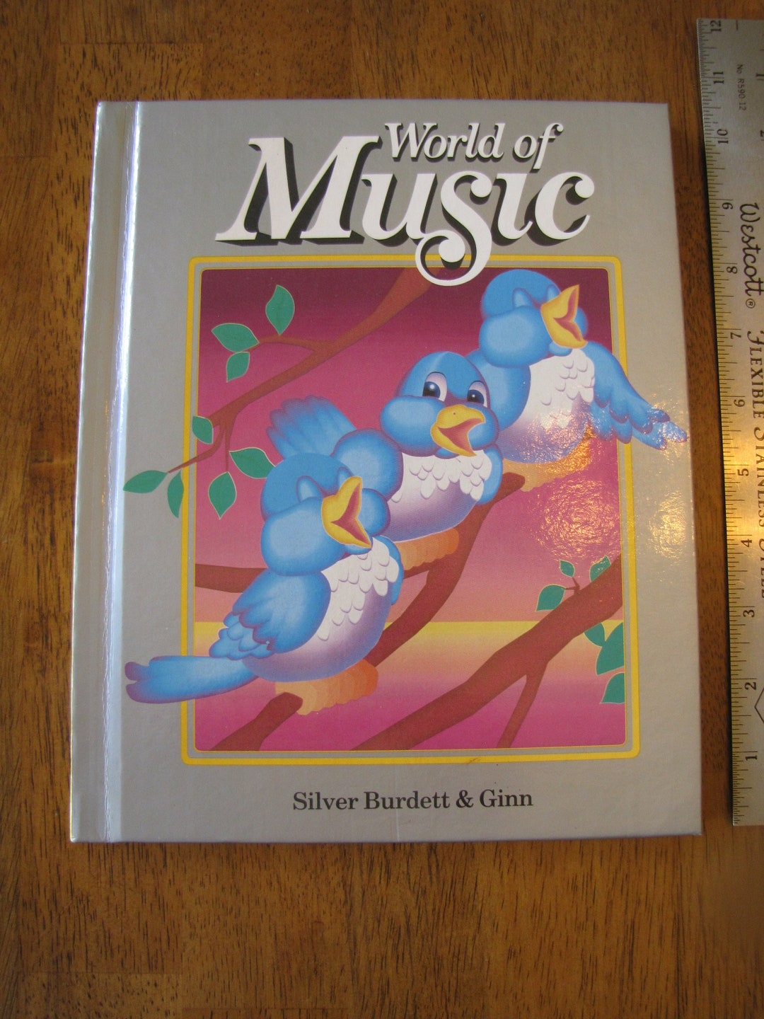 World of Music, Hardcover 1988, School Music Book by Silver Burdett ...
