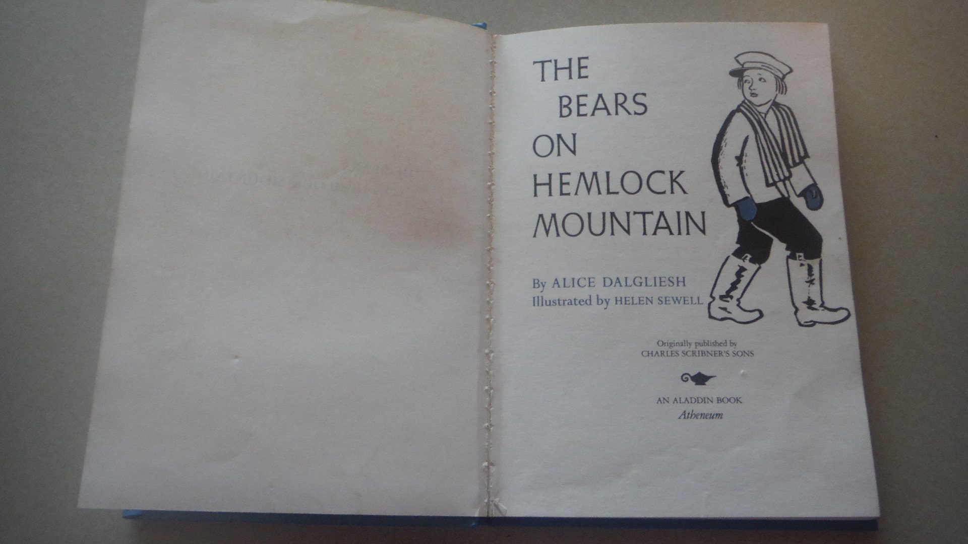 The Bears on Hemlock Mountain by Alice Dalgliesh, Hardcover, 1981 - Etsy