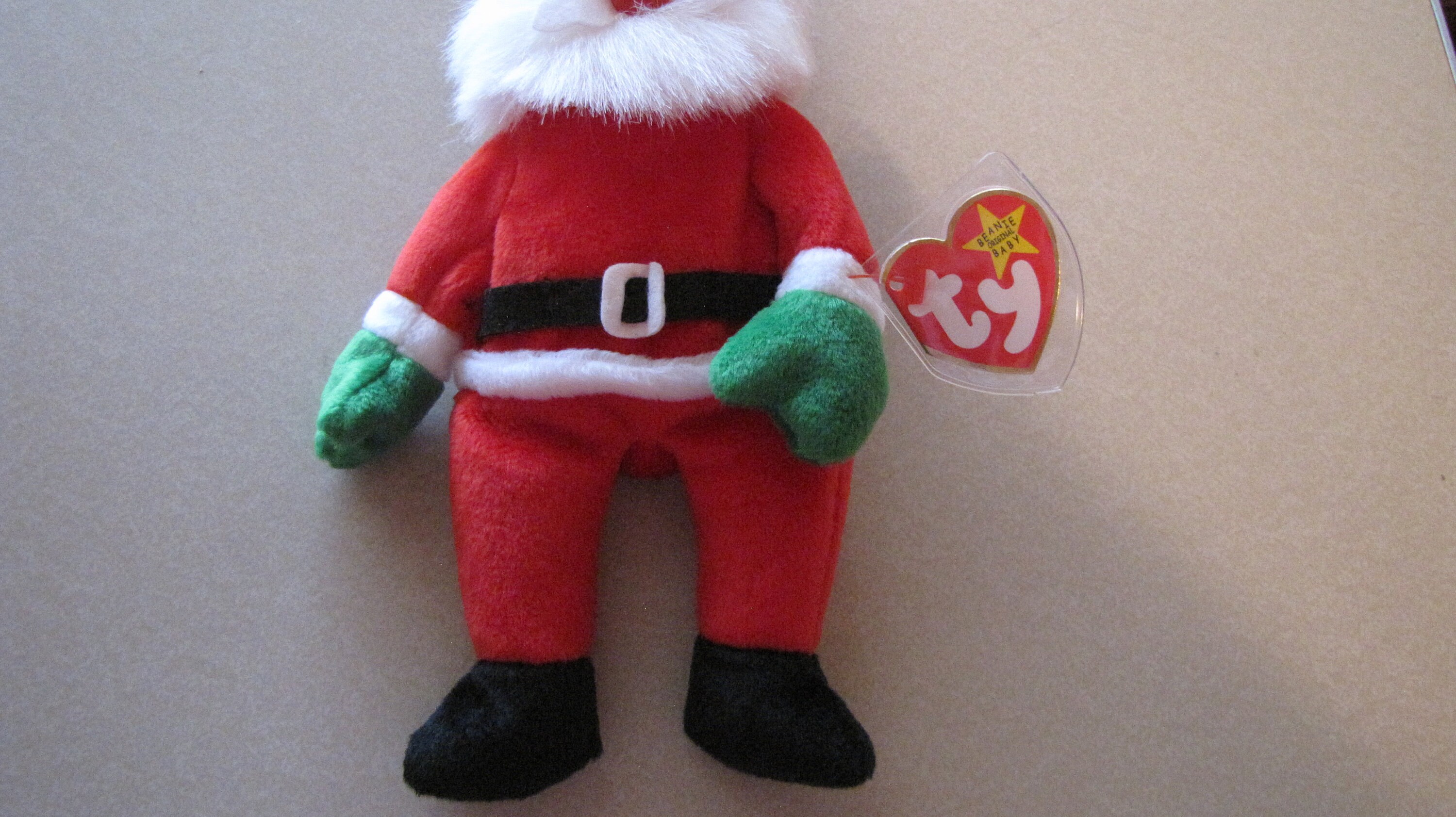 TY Beanie Babies Santa 1998 - Etsy