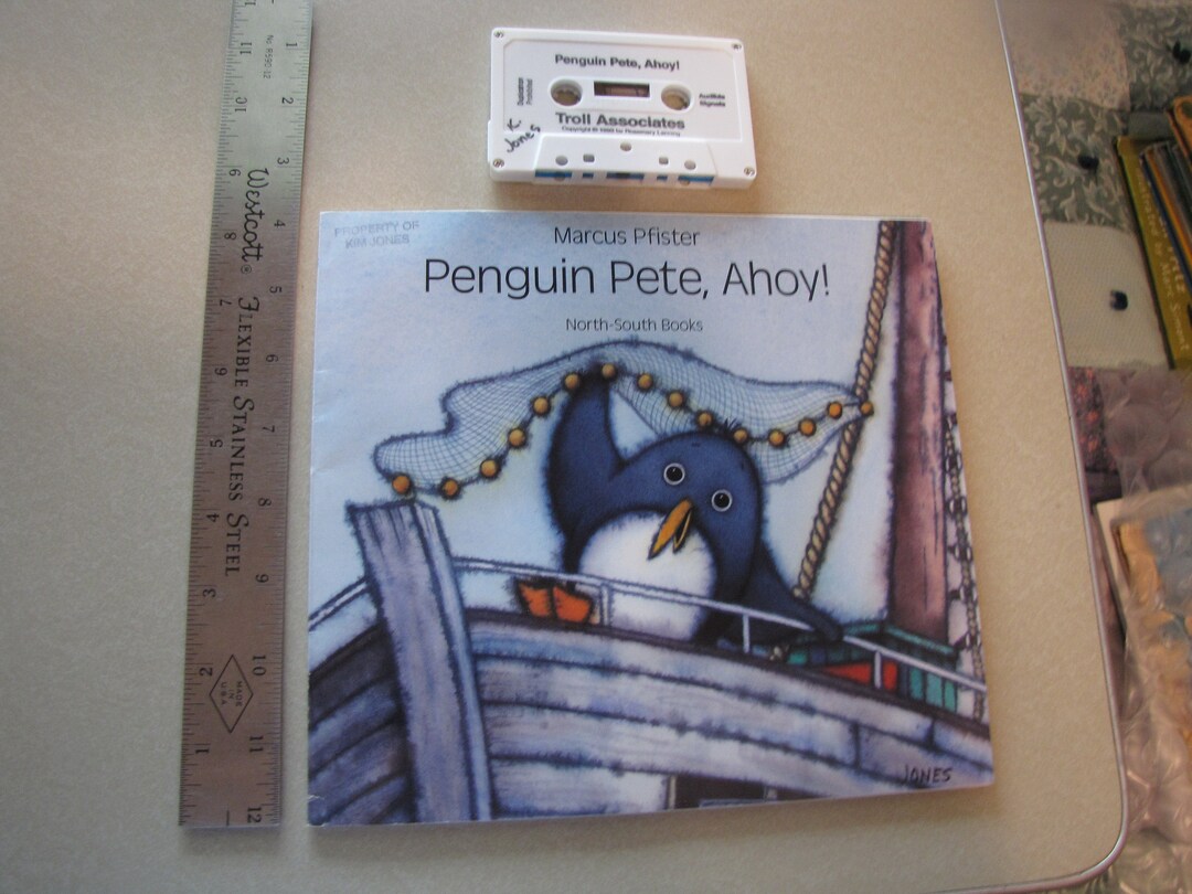Penguin Pete, Ahoy! by Marcus Pfister, Paperback Book & Cassette, 1993 ...