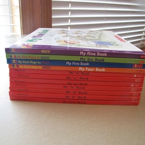 7-my First Steps Into Reading, 4-my First Steps Into Math Books by Jane ...