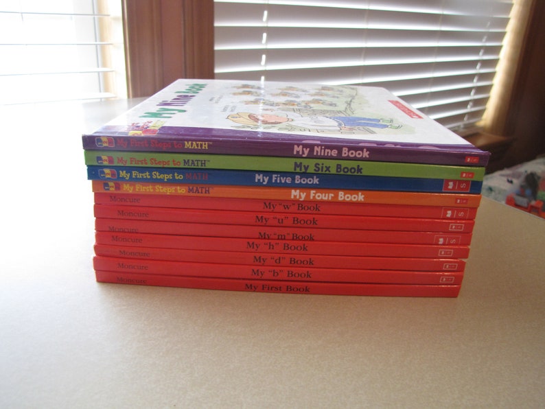7-my First Steps Into Reading, 4-my First Steps Into Math Books by Jane ...