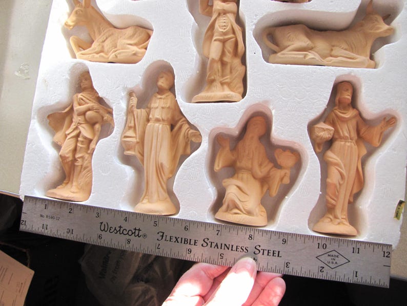 12-piece Terra Cotta Nativity Set - Etsy