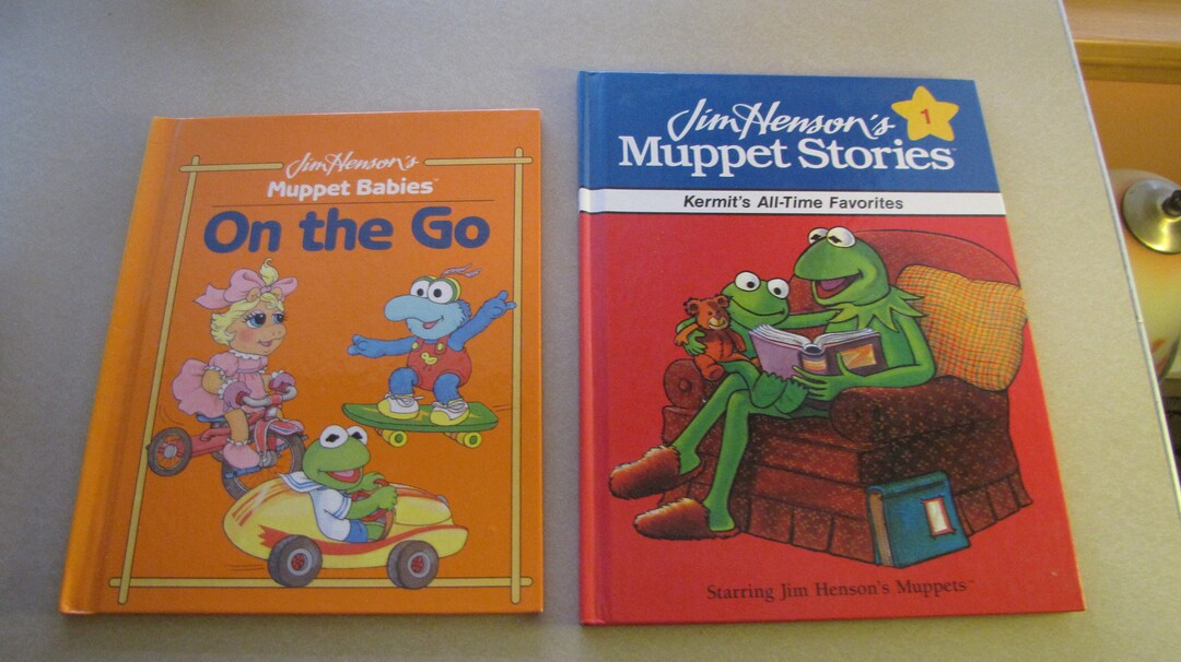 2-jim Henson's Muppet Books, Muppet Babies on the Go & Muppet Stories ...